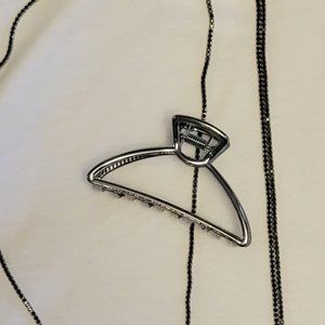 accentrix | Jewelry | Host Pick Nwot Black Crystal Lariat | Poshmark